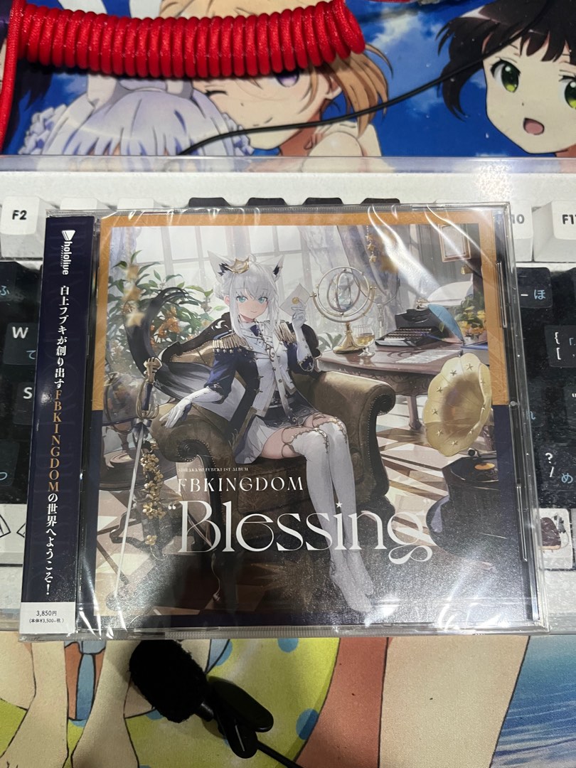 WTS Hololive Shirakami Fubuki Blessing CD, Hobbies & Toys, Music & Media, CDs & DVDs on Carousell