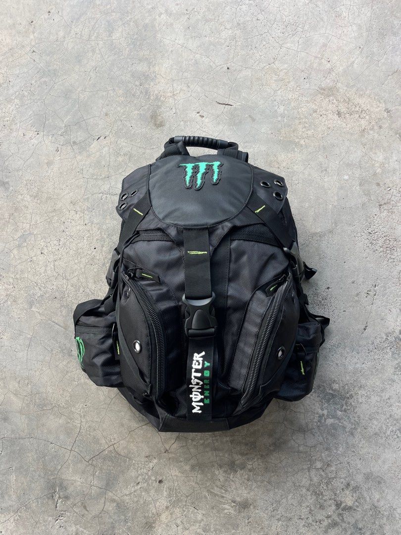 Y2K Monster Energy Tactical Backpack, Men's Fashion, Bags, Backpacks on ...