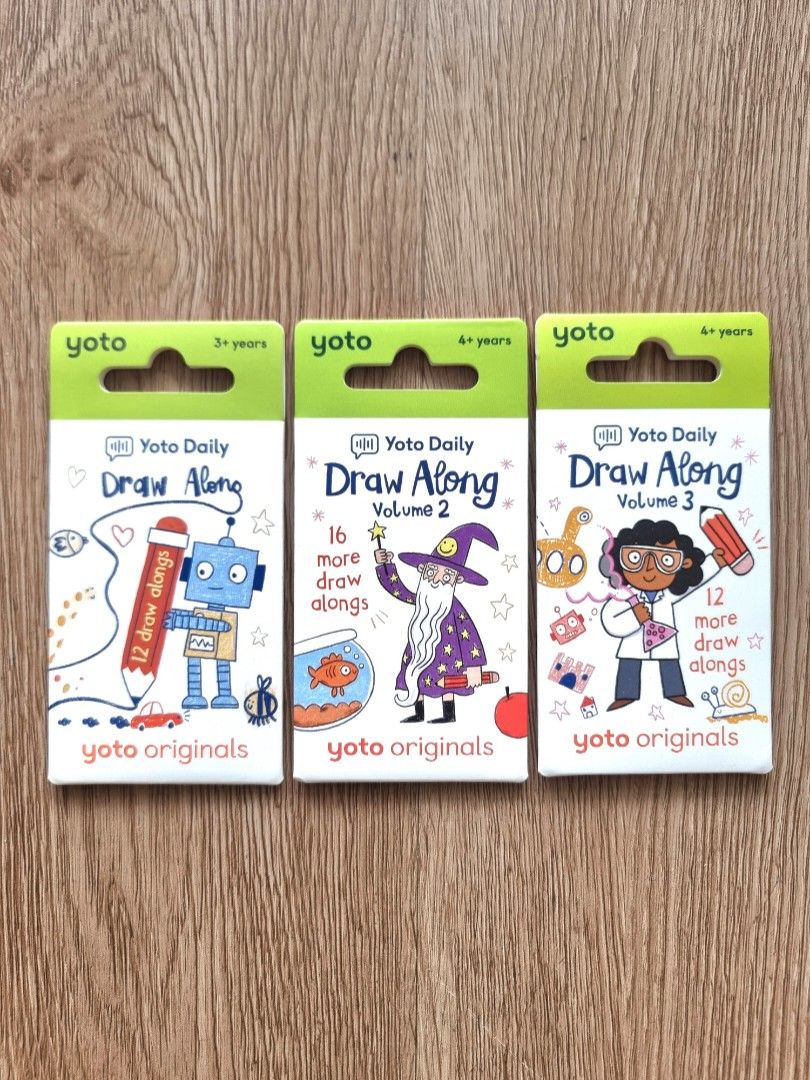 Yoto Daily Draw Along cards / 1 / 2 / 3, Hobbies & Toys, Toys & Games ...