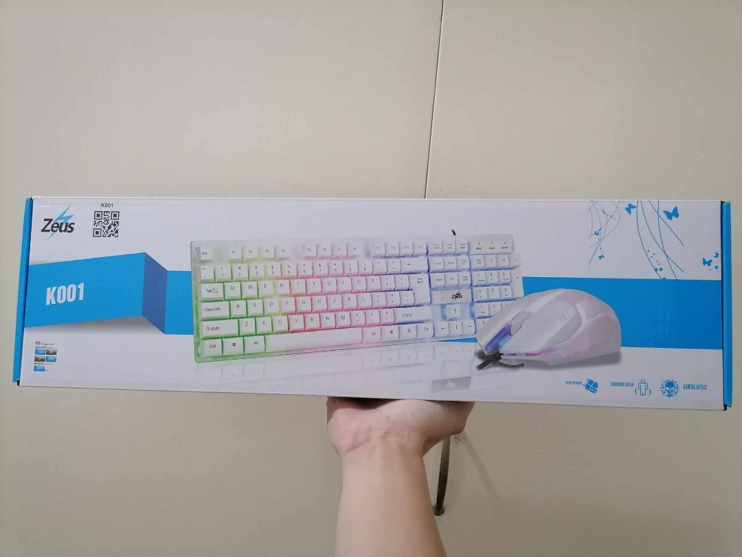 Zeus K001 Gaming Keyboard & Mouse, Computers & Tech, Parts ...