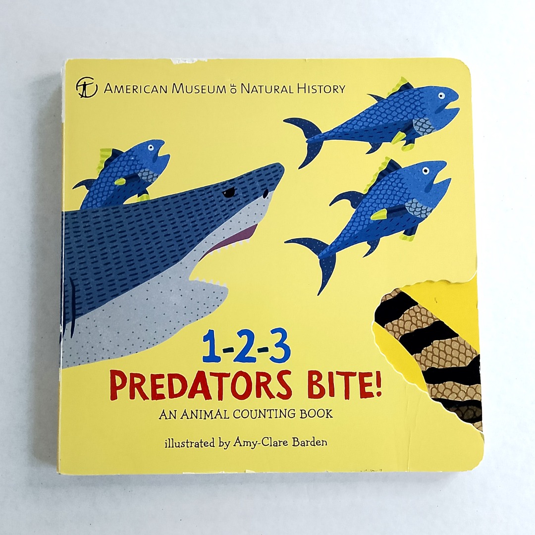 1-2-3 Predators Bite! (Sterling) - Board Book, Counting Book, Picture ...
