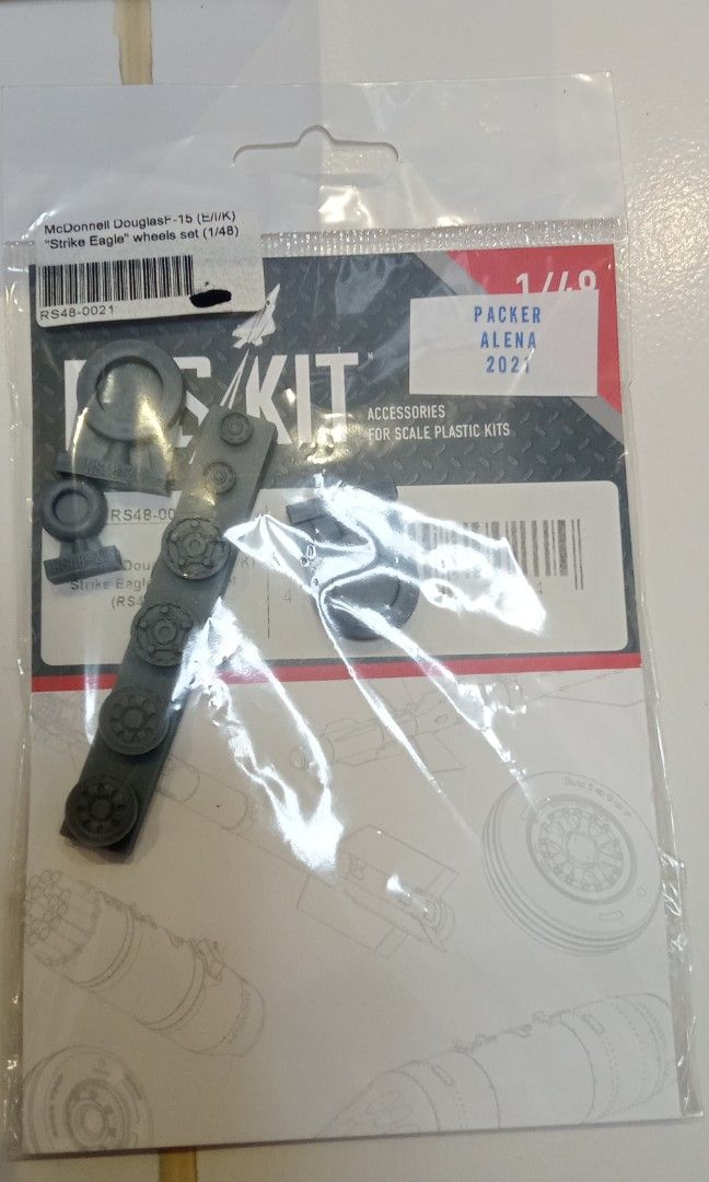 1/48 F-15E upgrade resin wheel, Hobbies & Toys, Toys & Games on Carousell