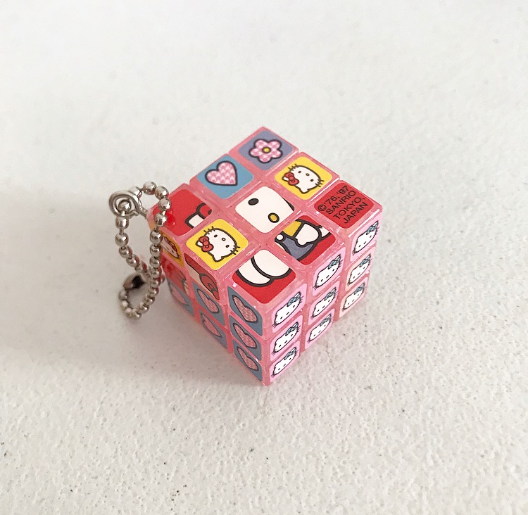 1997 Sanrio Mini Rubiks Cube Keychain, Hobbies & Toys, Toys & Games on ...