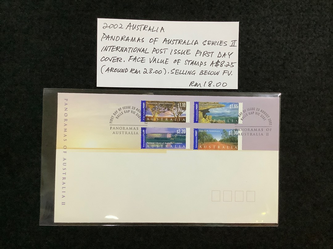 2002 Australia Panoramas Of Australia Series II International Post ...