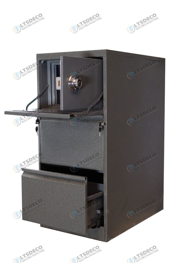 3 LAYER CABINET WITH VAULT | OFFICE PARTITION | OFFICE FURNITURE ...