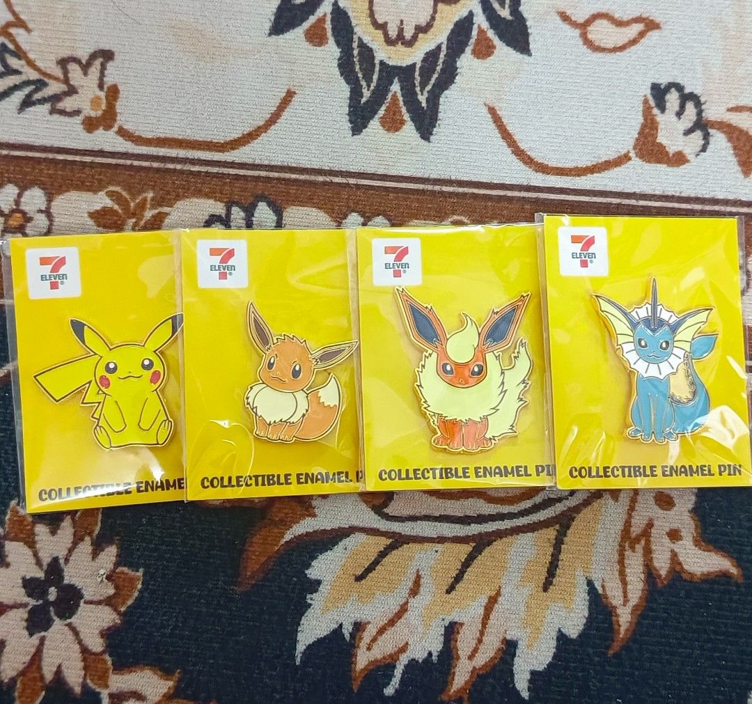 7 Eleven Enamel Pin Pokemon, Hobbies & Toys, Collectibles & Memorabilia ...