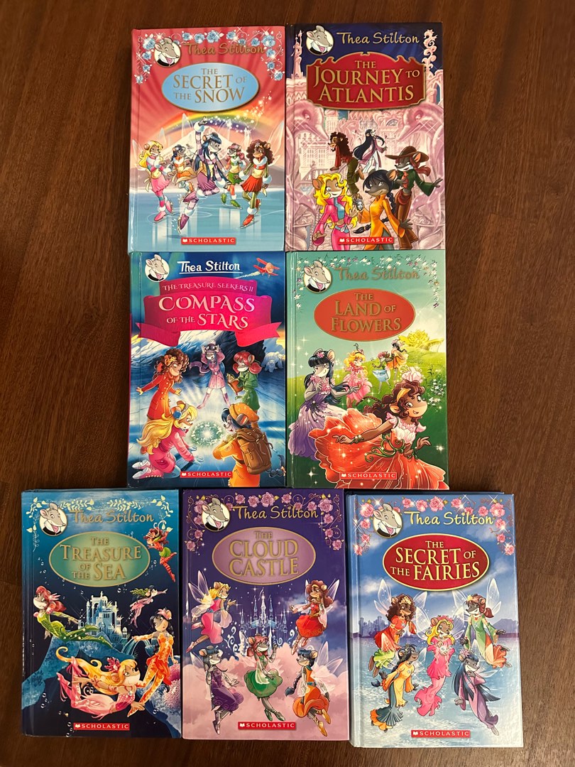 7x Thea Stilton Hard Cover Special Edition Storybooks, Hobbies & Toys ...