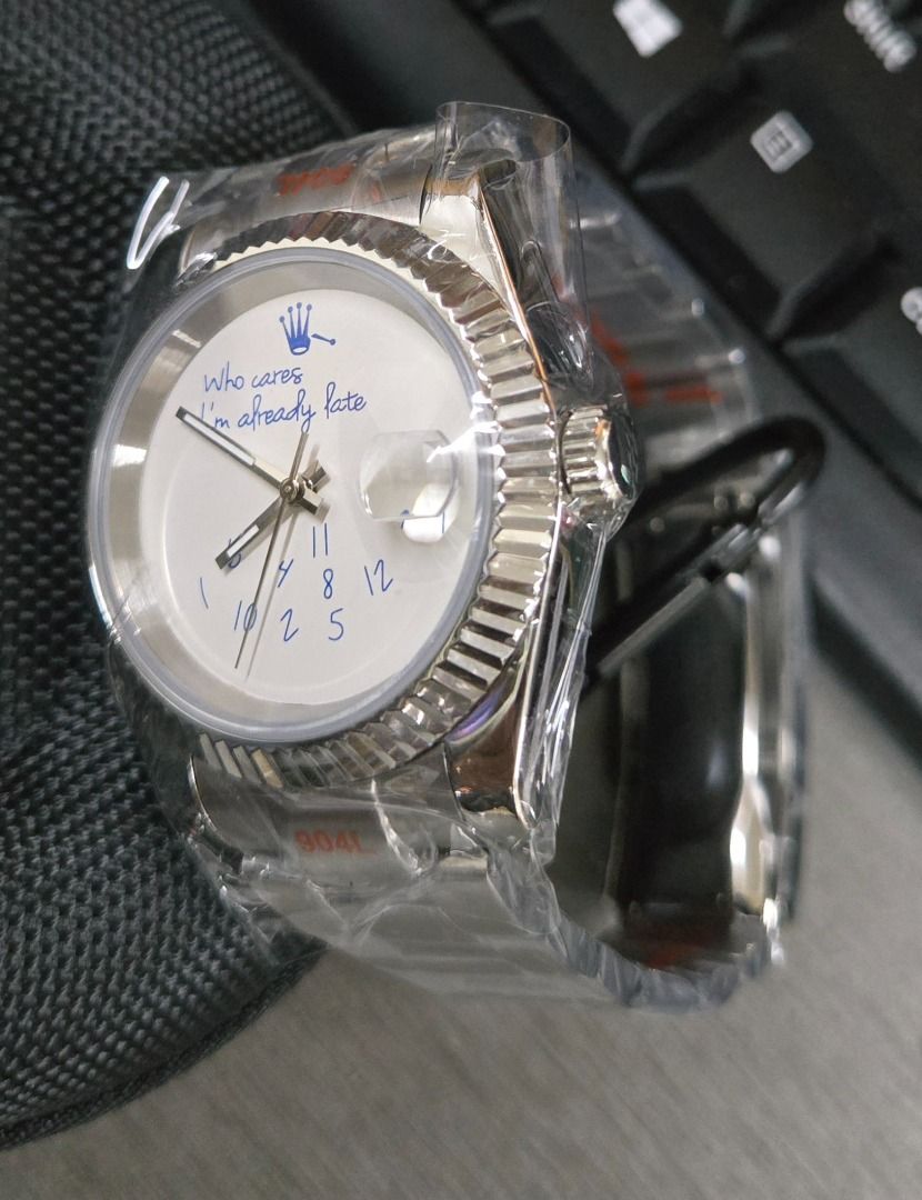 【訂製】 relax dial seiko mod 搭載精工NH35機械機芯 39mm 藍寶石玻璃 904L精鋼 附送精美錶盒, 男裝, 手錶 ...