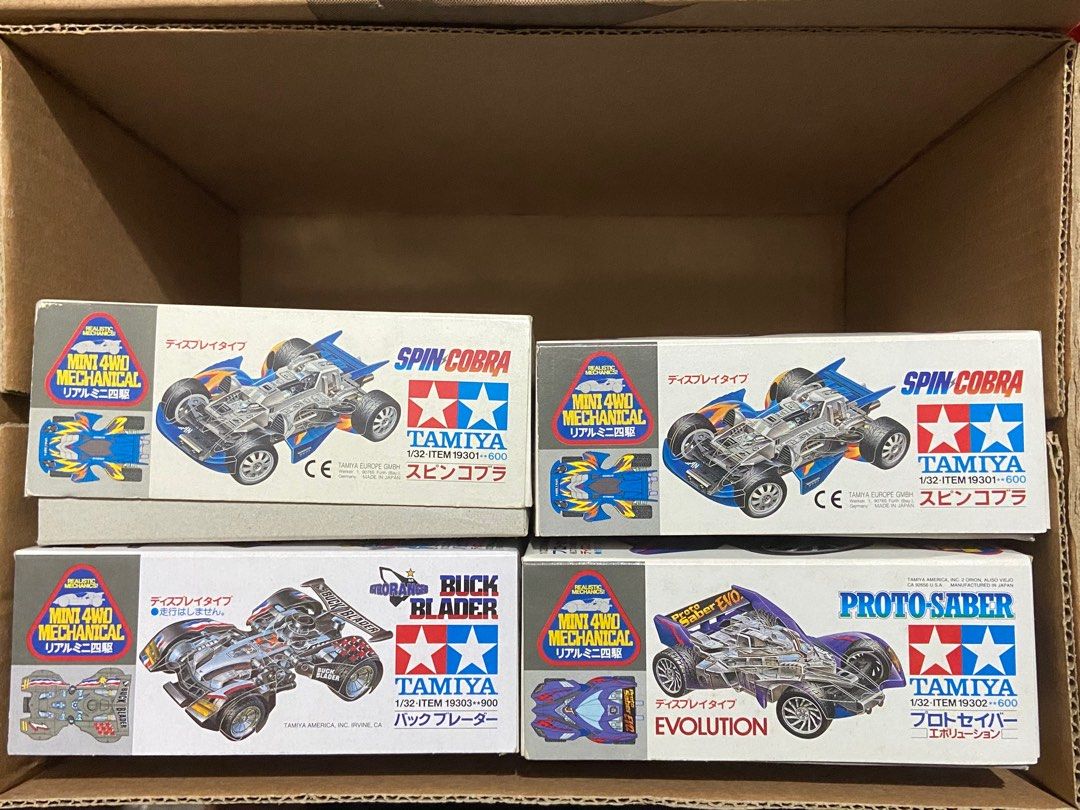 雙星 Tamiya 田宮 19301 19302 19303 spin cobra proto saber buck blader, 興趣及 ...