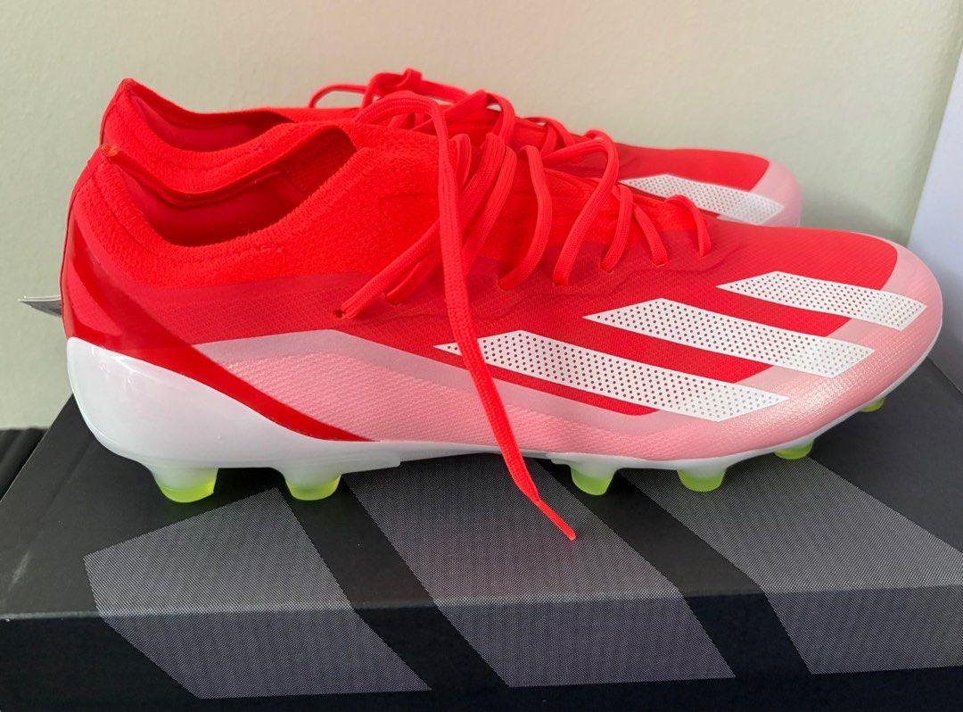 Adidas X Crazy Fast Elite AG HG Men's Soccer football boots, solar red ...