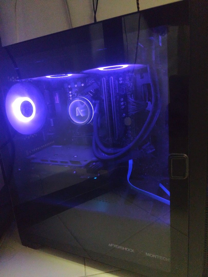 Aftershock AMD Gaming PC (add-on monitor + kb + mouse), Computers ...