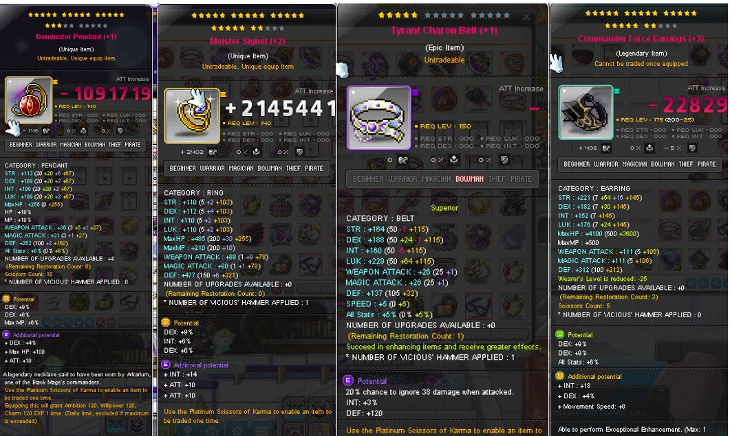 [Aquila] Bowman DEX Equipment, Video Gaming, Gaming Accessories, In ...