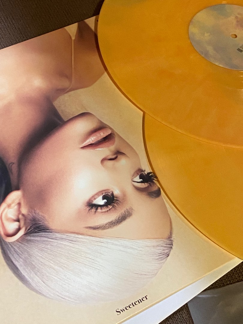 Ariana Grande - Sweetener ( Peach Pressing ), Hobbies & Toys, Music ...