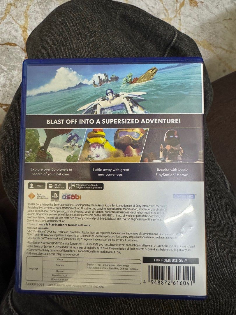 Astro Bot disc Ps5, Announcements on Carousell