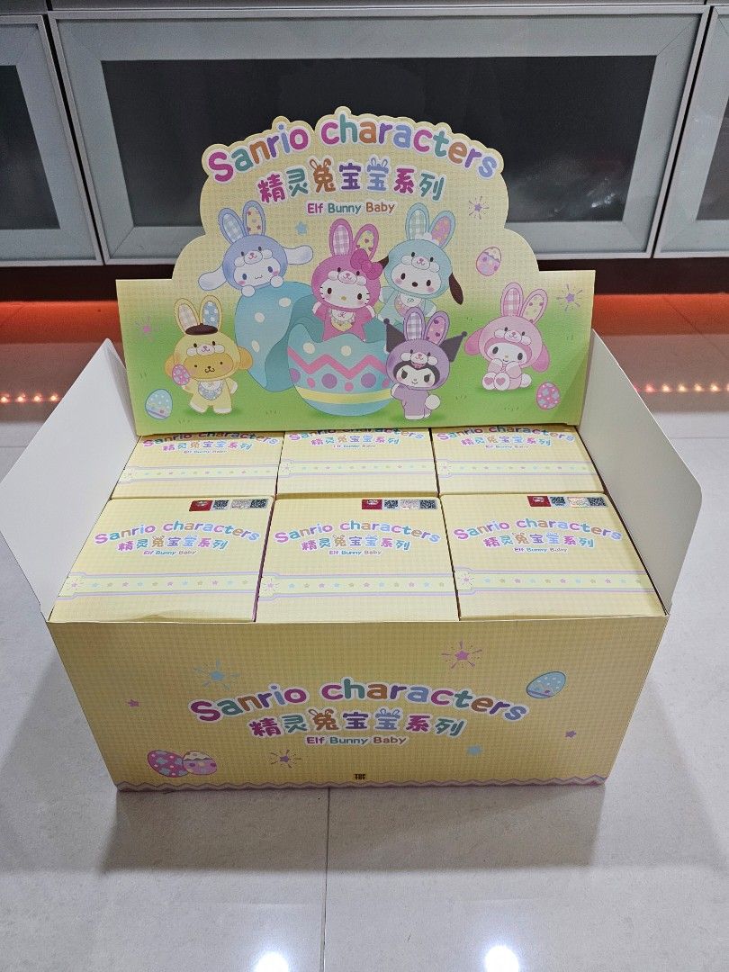 [AUTHENTIC] TOPTOY Sanrio Characters Elf Bunny Baby V3 Vinyl Plush ...