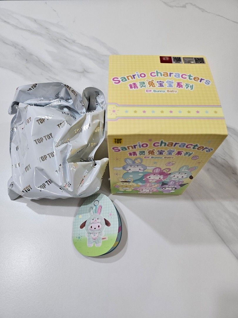 [AUTHENTIC] TOPTOY Sanrio Characters Elf Bunny Baby V3 Vinyl Plush ...