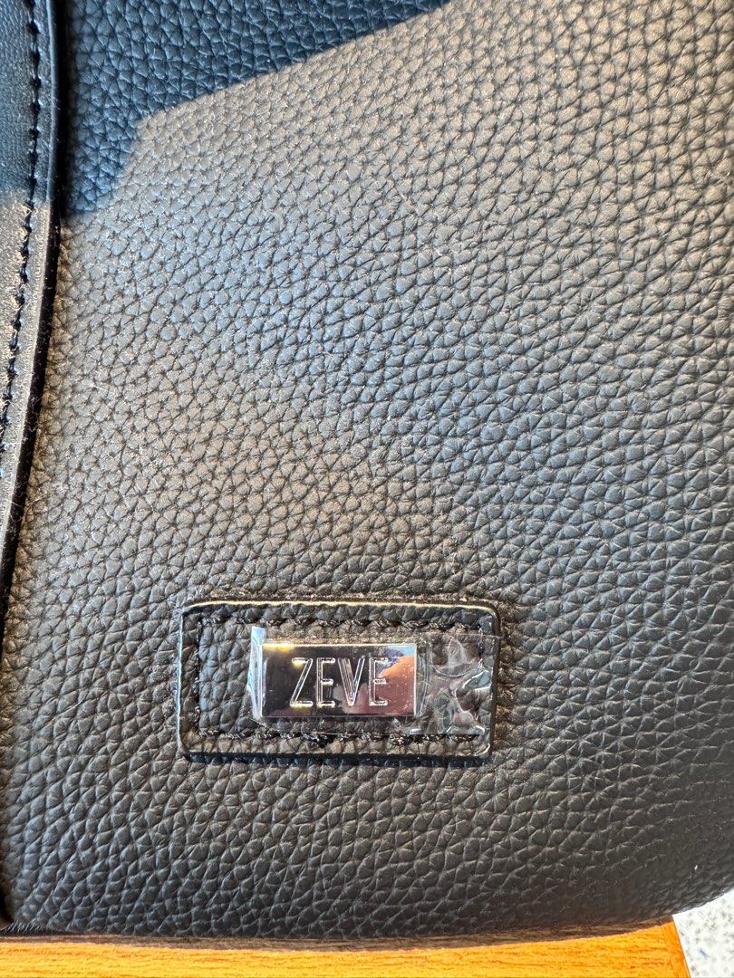 [AUTHENTIC UNUSED] ZEVE Office Full Leather Bag - Hand Carry / Sling ...