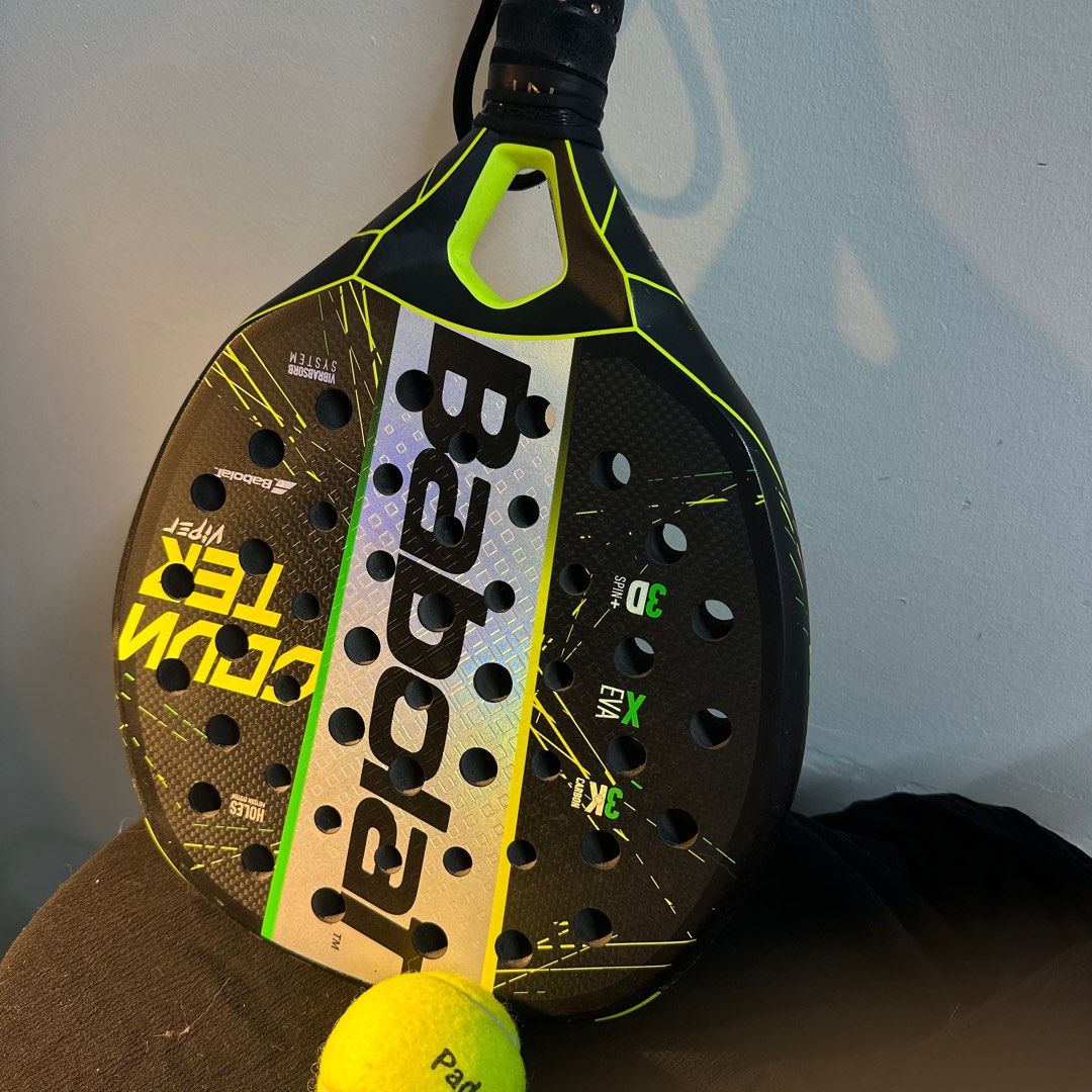 PADEL Babolat Counter Viper, Sports Equipment, Sports & Games, Racket ...