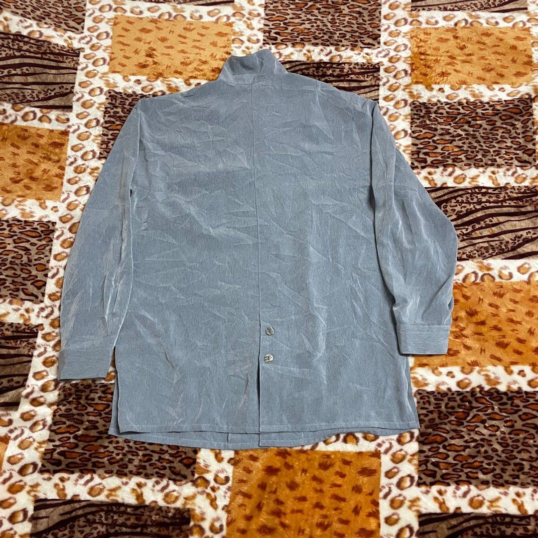 Baby Blue Button Up Women Vintage Old Money y2k zara uniqlo, Women's ...