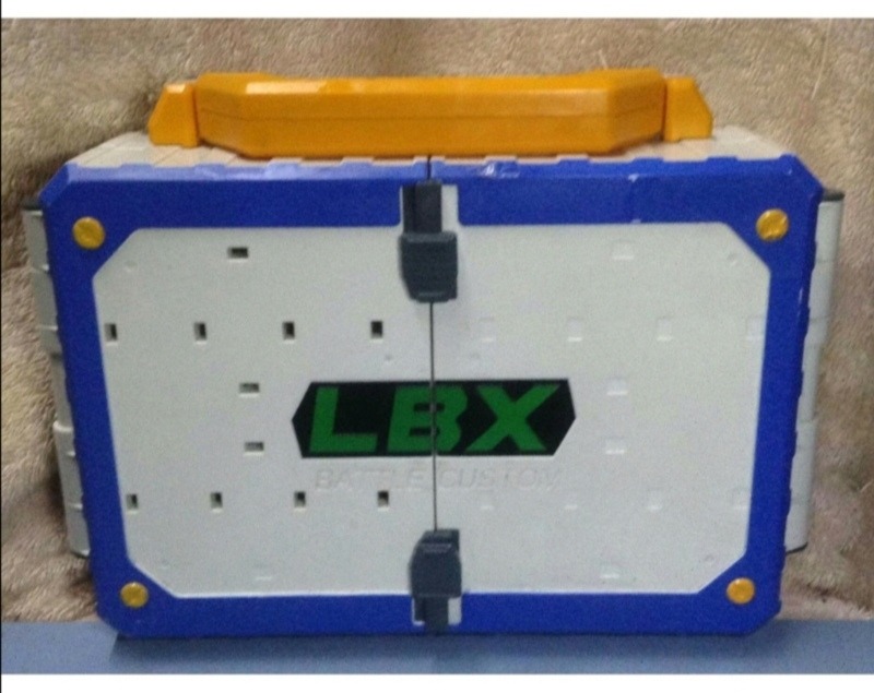 2012 BANDAI LBX BATTLE CUSTOM LBX PARTS CAREER with free assorted LBX ...