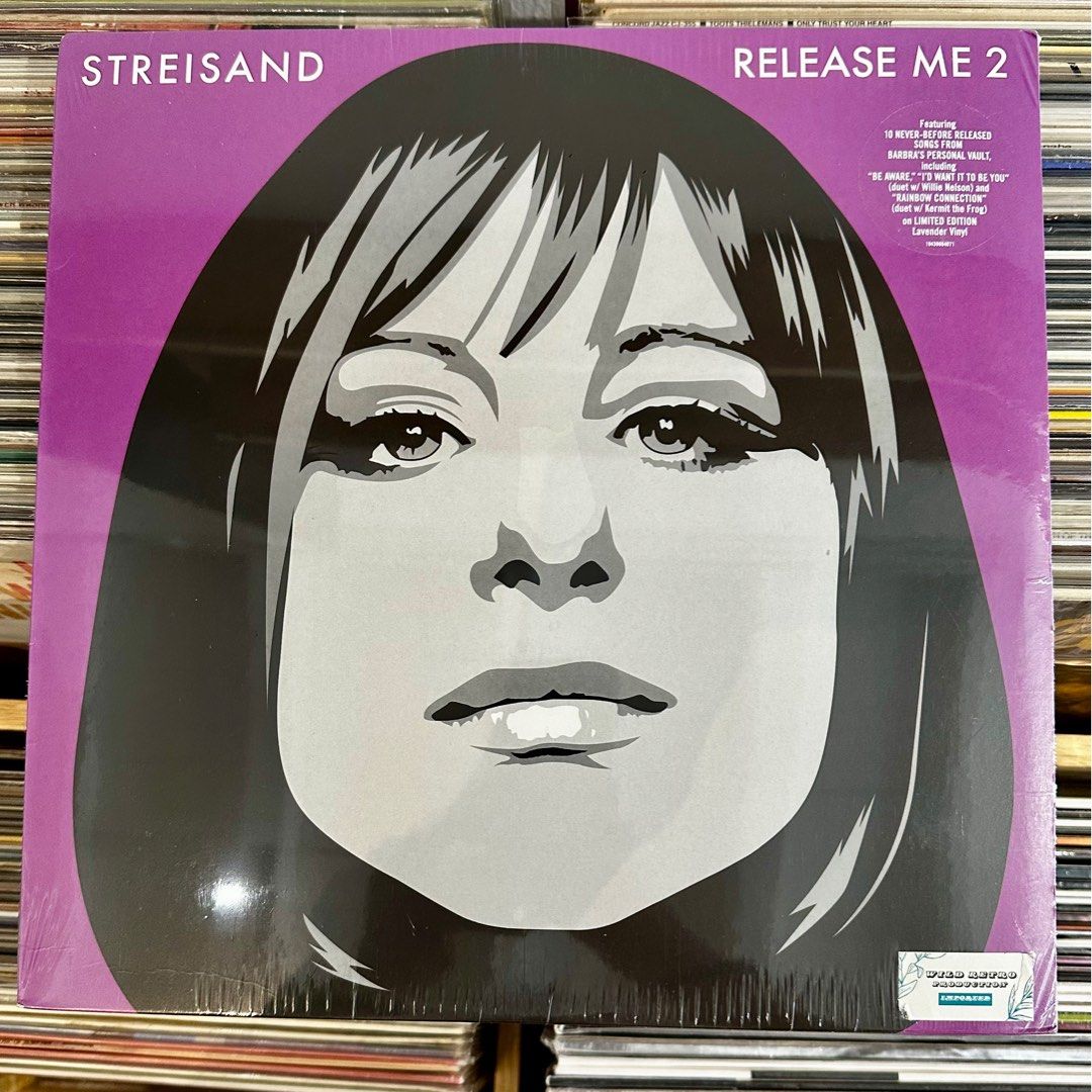 Barbra Streisand - Release Me 2 (Limited Edition Lavender Vinyl ...