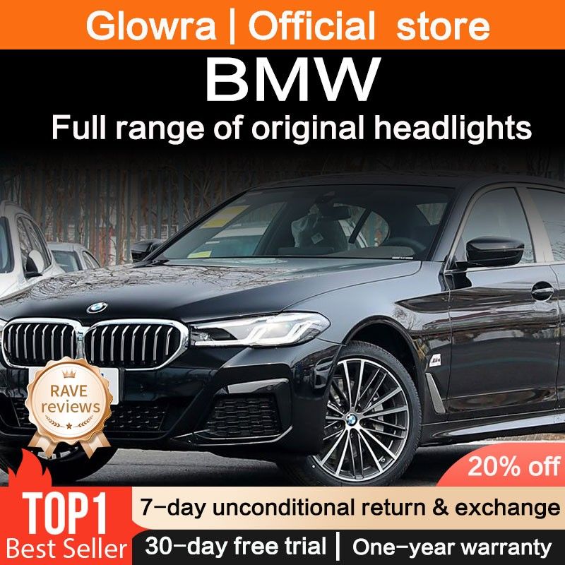 BMW Headlight Car headlights module Head lamp（L R） Front Lamp Original ...