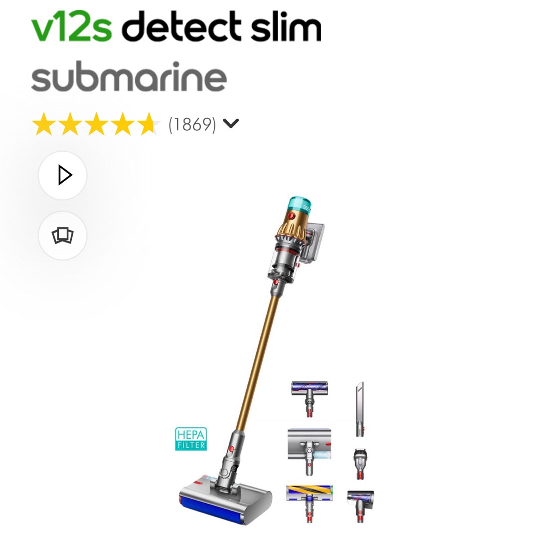 Brand new Dyson v12s submarine sealed 620h, TV & Home Appliances ...