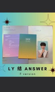 BTS LY Answer - ver.F album, Hobbies & Toys, Collectibles & Memorabilia ...