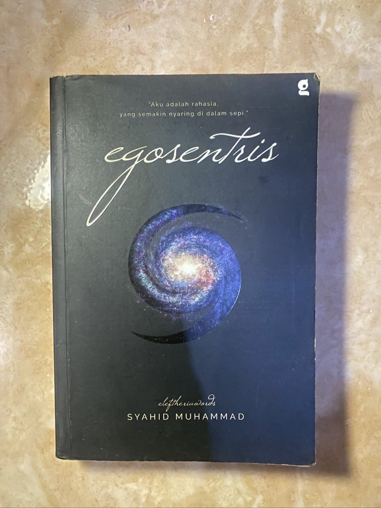buku egosentris syahid muhammad, Buku & Alat Tulis, Buku di Carousell