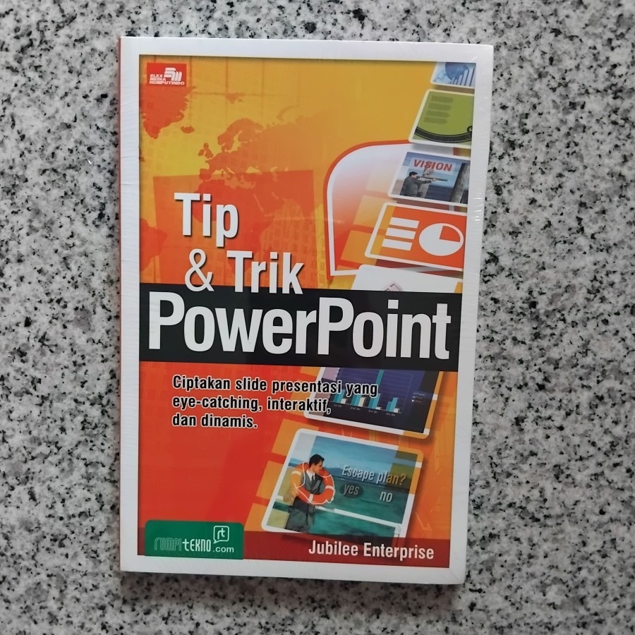 Buku Tip & Trik Power Point Sealed, Buku & Alat Tulis, Alat Tulis di Carousell