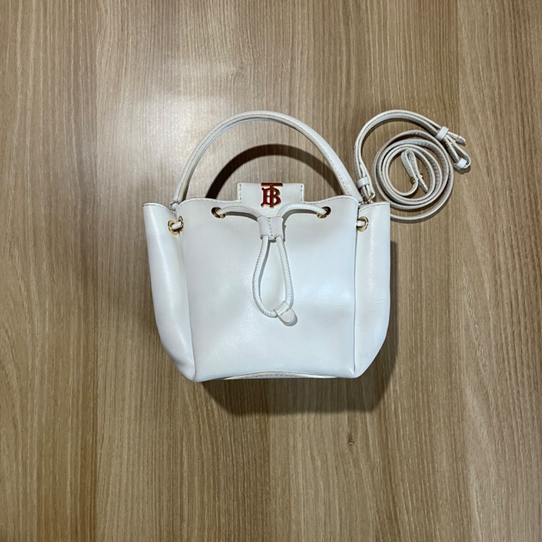 Burberry Bucket Bag, Luxury, Bags & Wallets on Carousell