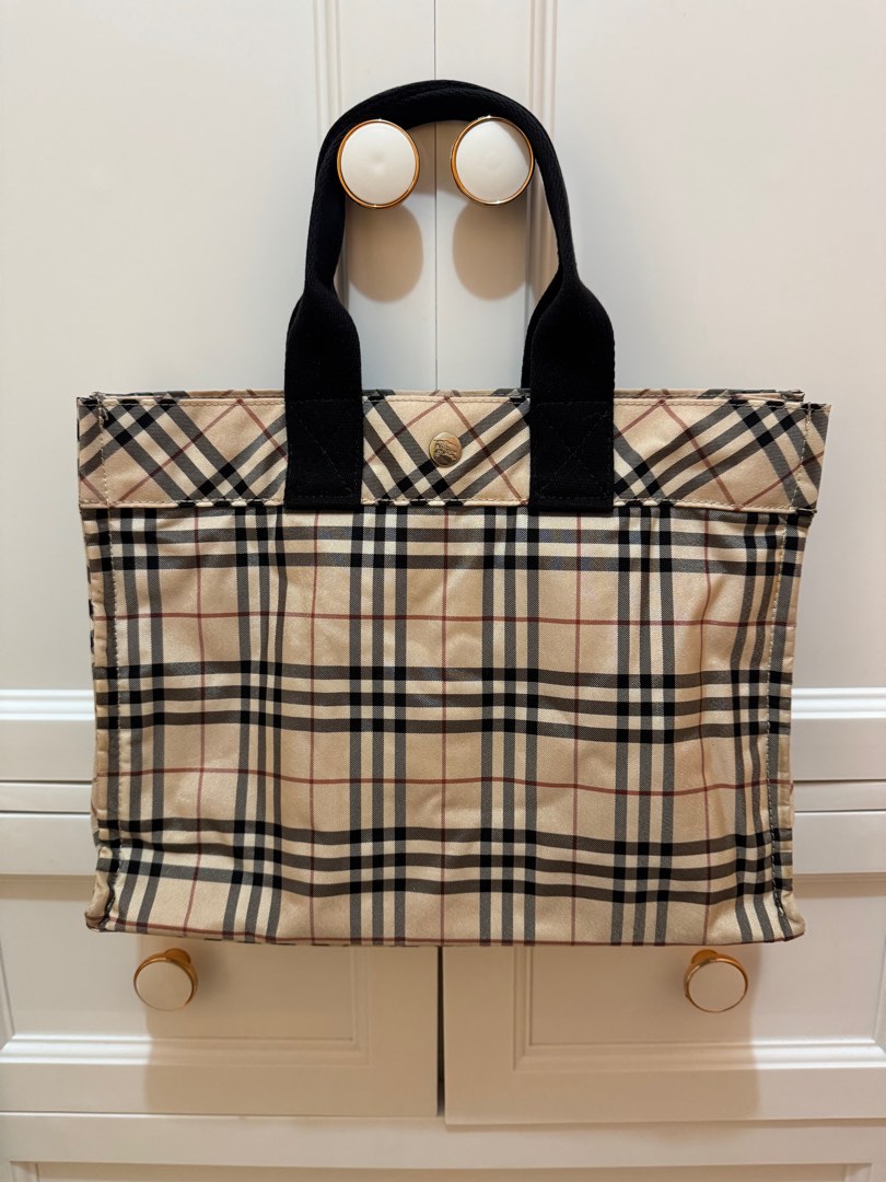 Burberry Laptop bag, Luxury, Bags & Wallets on Carousell