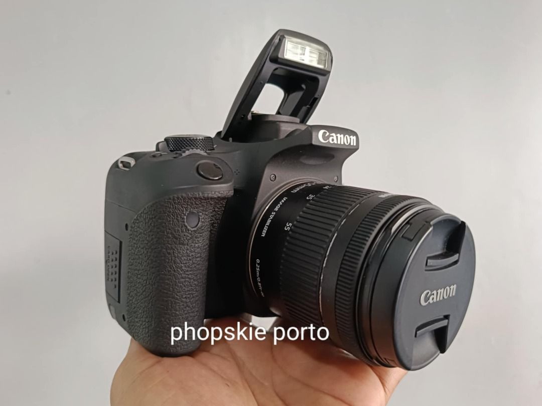 Canon EOS DSLR 800D with kit lens 24.2 megapixel wifi nfc touch screen ...