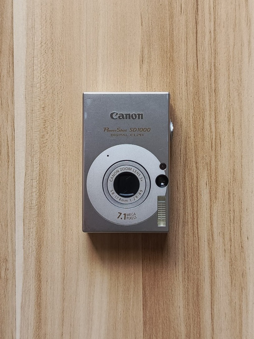 Canon PowerShot SD1000 Digicam Digital Camera, Photography, Cameras on ...