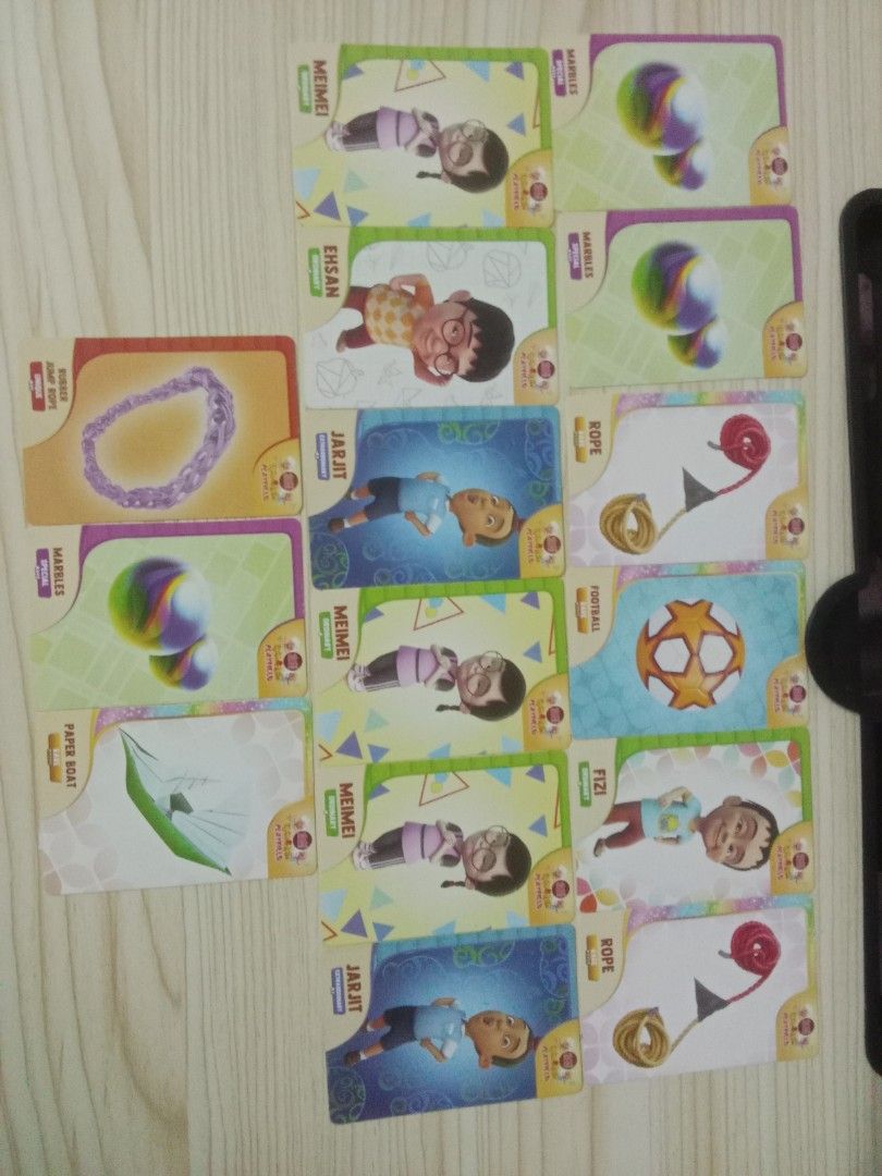 Card Choki2 Upin Ipin, Hobbies & Toys, Toys & Games on Carousell