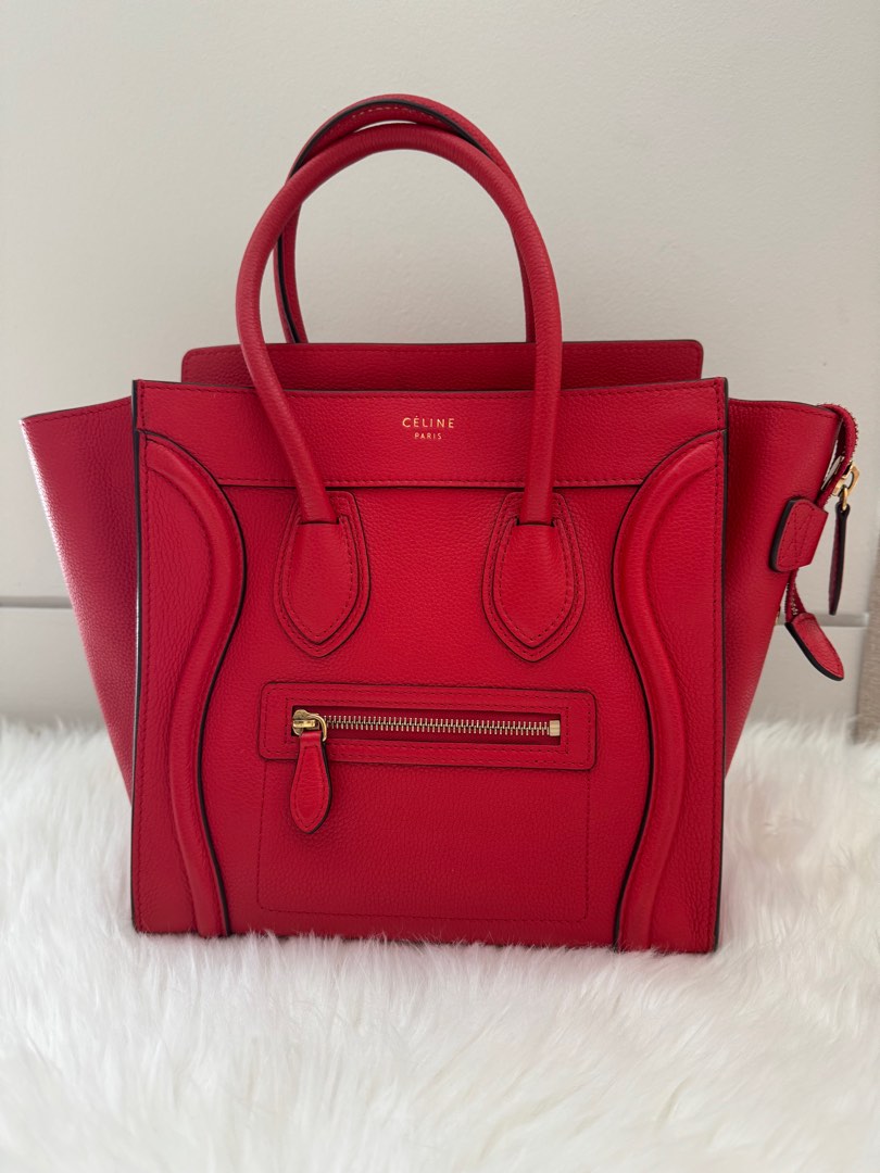 Celine Top Handle Bag, Luxury, Bags & Wallets on Carousell