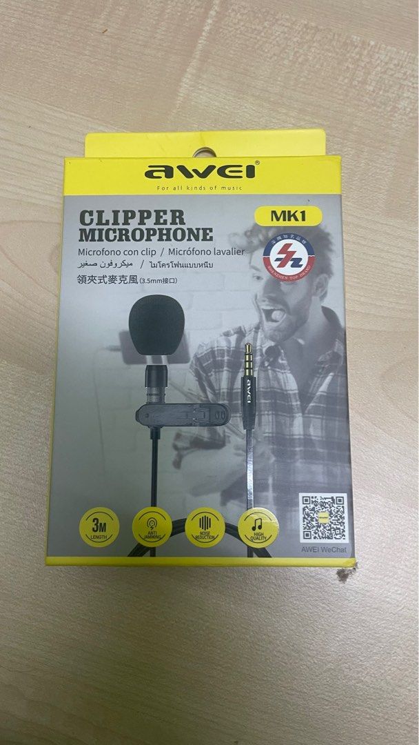 CLIPPER MICROPHONE MK1, Audio, Microphones on Carousell