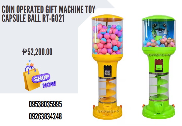Coin Operated Gift Machine Toy Capsule Ball RT-G021, Everything Else ...