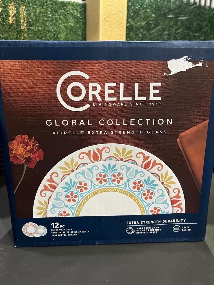 CORELLE GLOBAL COLLECTION, Furniture & Home Living, Kitchenware ...
