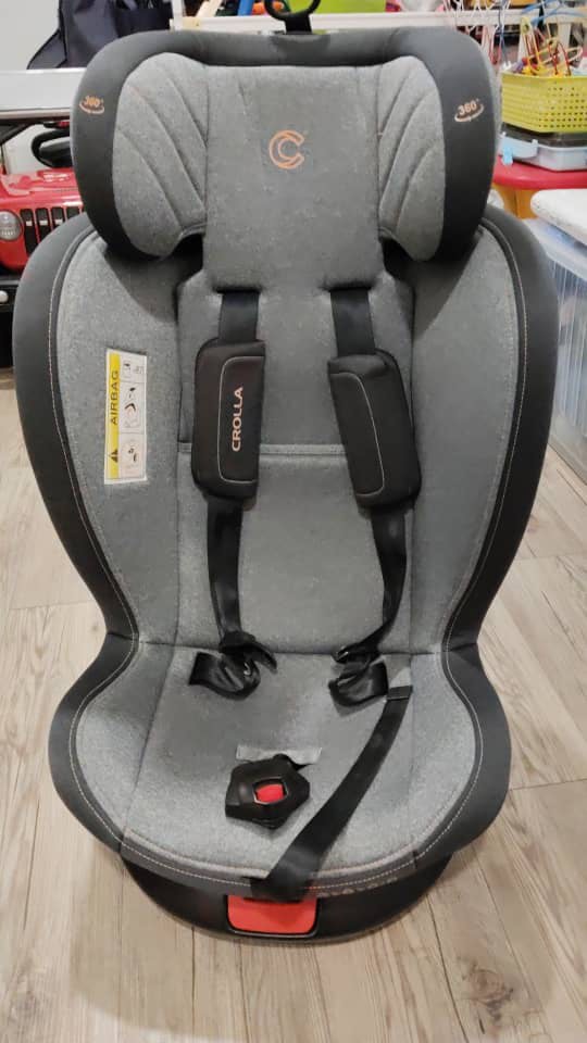 Crolla 360 isofix car seat, Babies & Kids, Going Out, Car Seats on Carousell