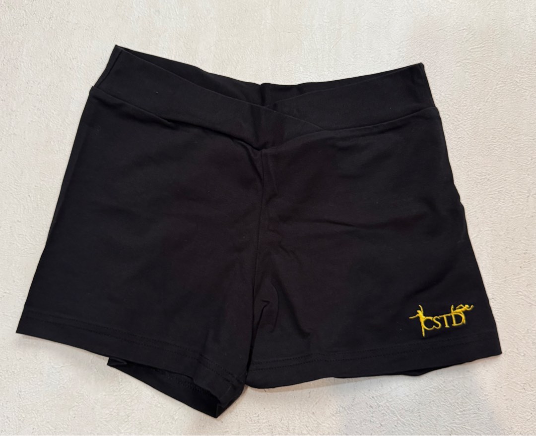 cstd black shorts uniform, Women's Fashion, Activewear on Carousell