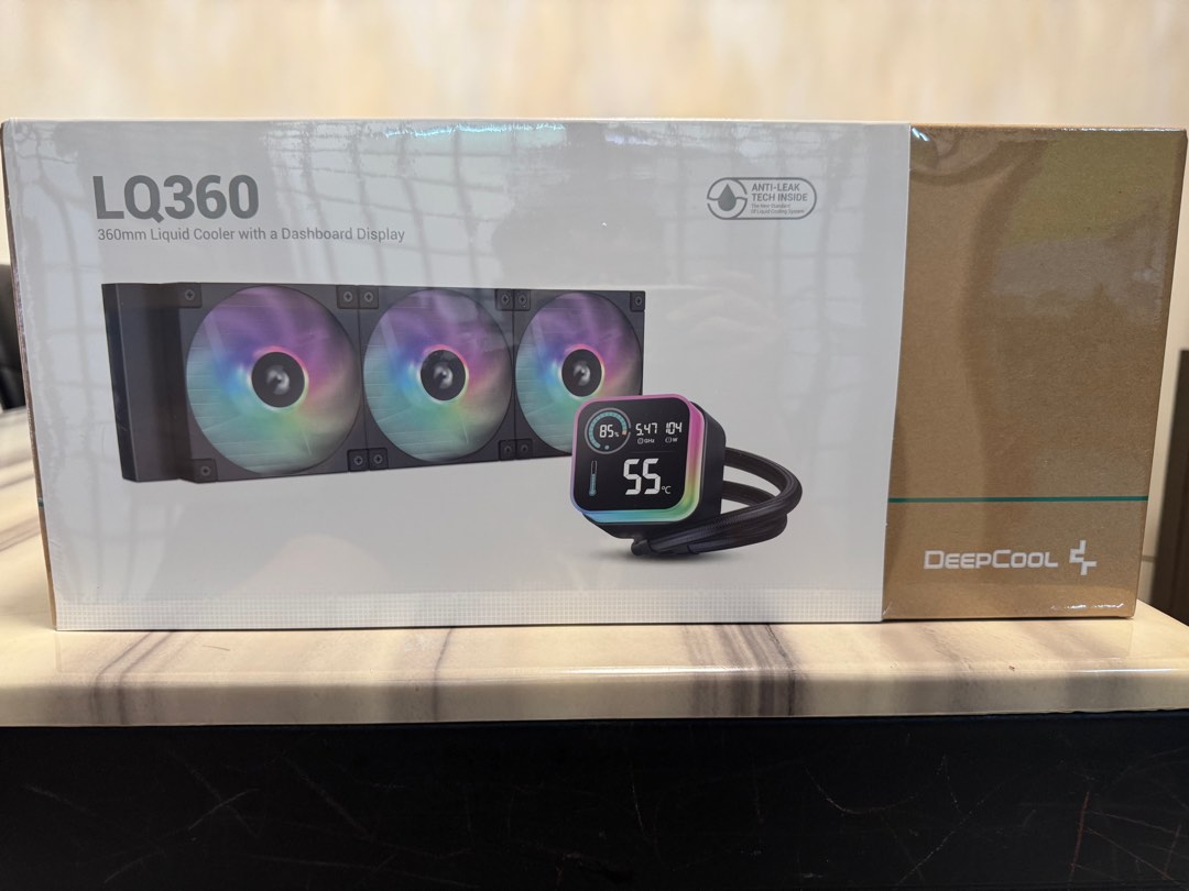deepcool lq360 aio(black), Computers & Tech, Parts & Accessories ...