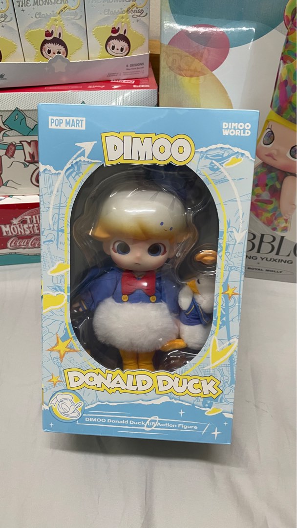 DIMOO Donald Duck 1/8 Action Figure [POP MART], Hobbies & Toys, Toys ...