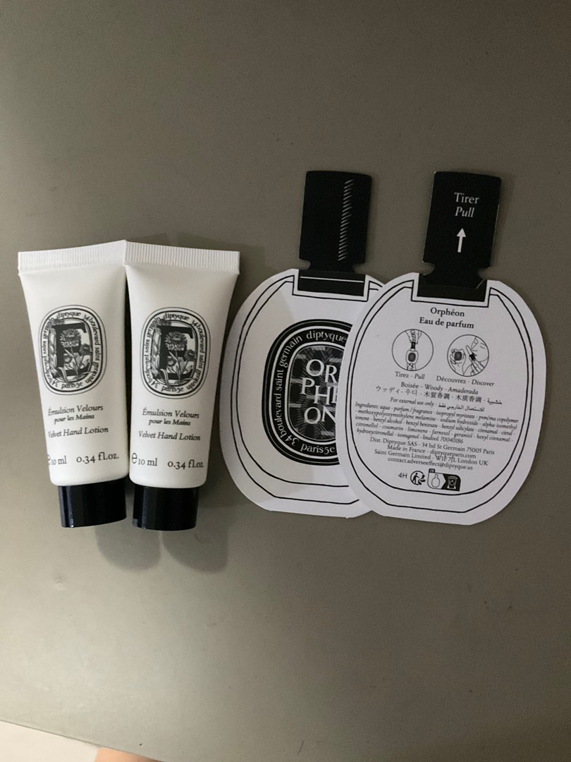 Diptyque Hand Lotion 10ml & perfume, Beauty & Personal Care, Hands ...