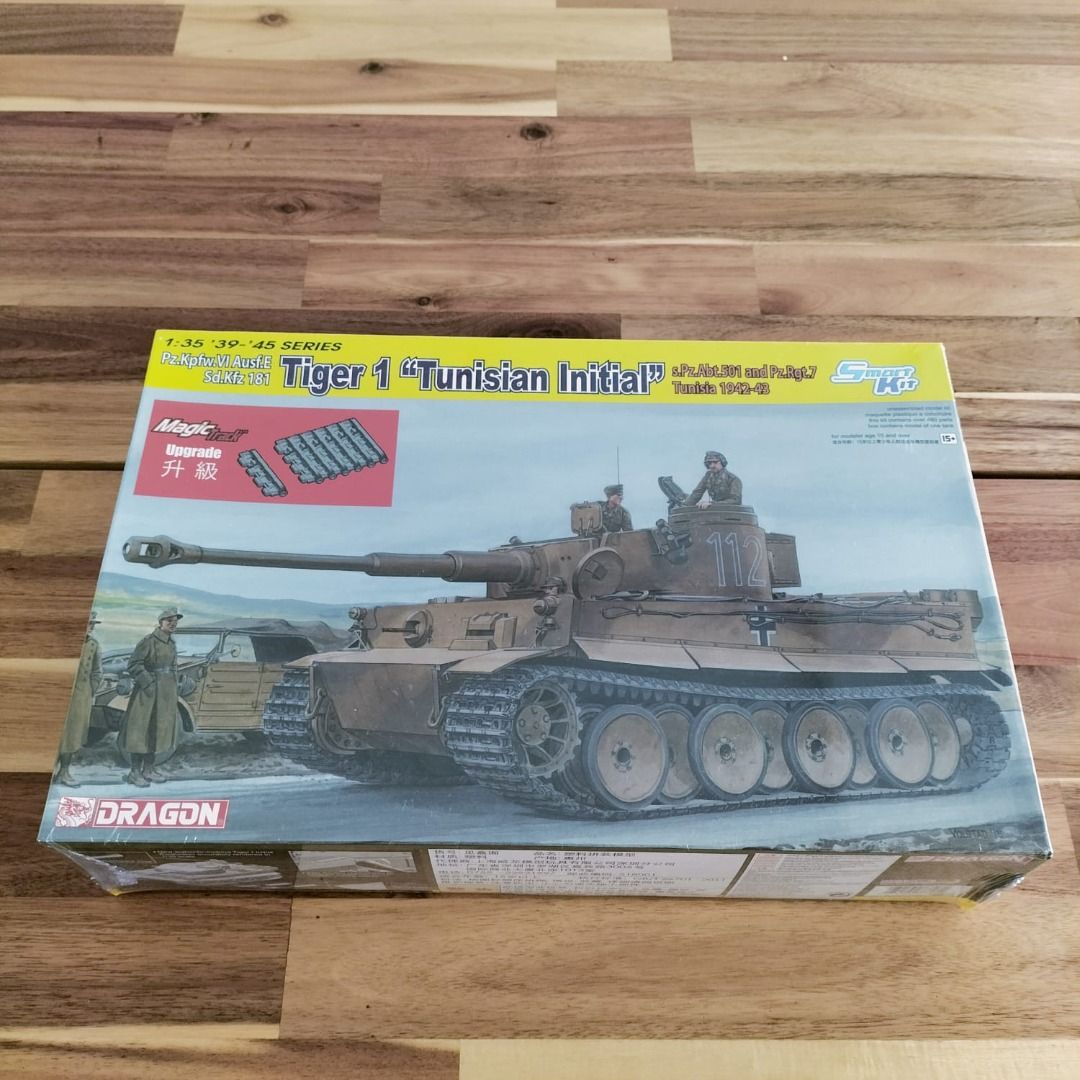 Dragon 6608 1/35 Tiger I Initial Production "Tunisian Initial Tiger" (s ...