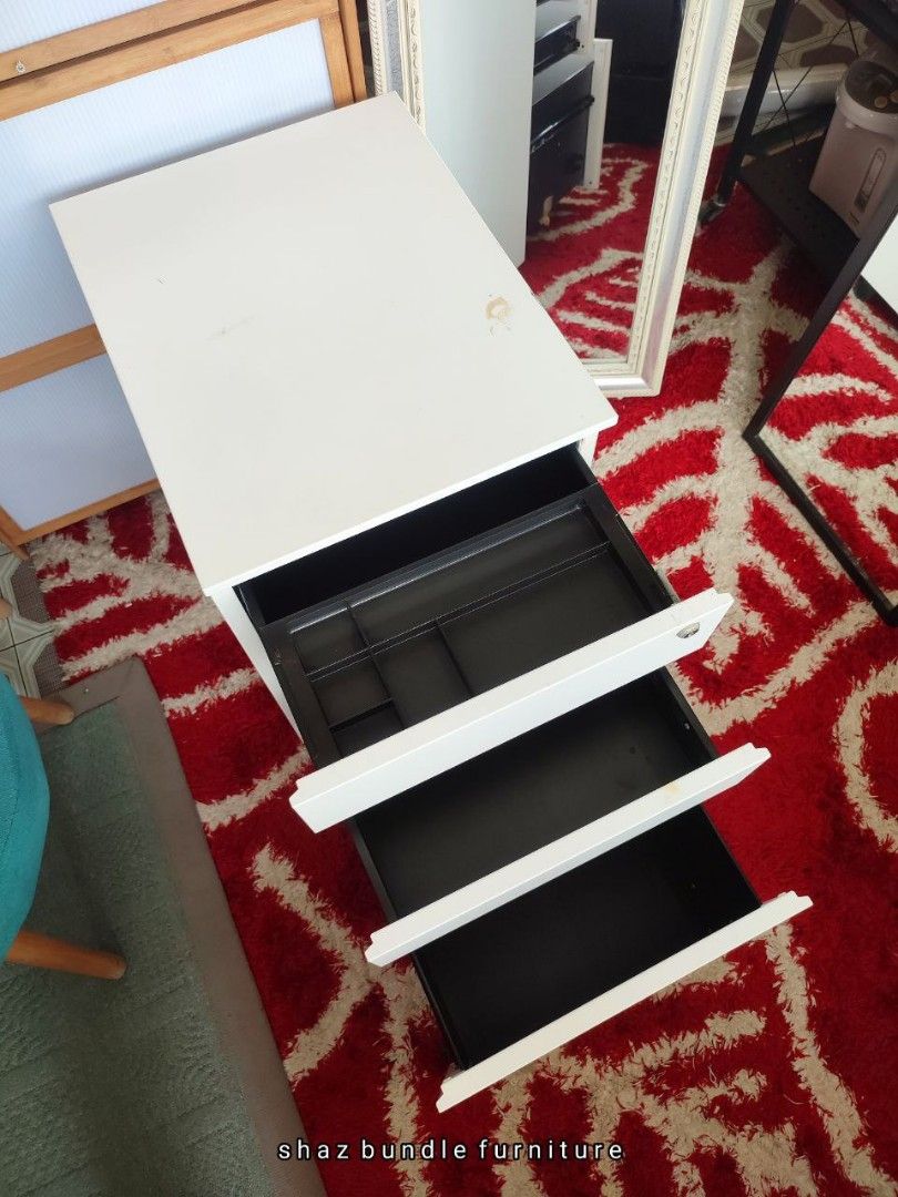 DRAWER BESI 3 TINGKAT, Furniture & Home Living, Furniture, Shelves ...
