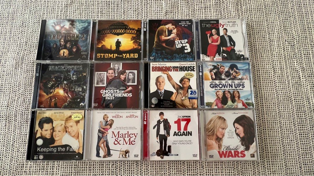 English Movies VCD, Family Movie, Movie Night, VCD ALL LIKE NEW ...