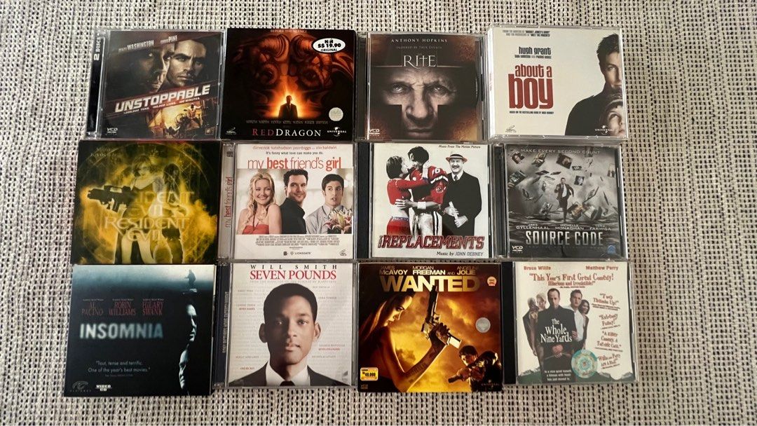 English Movies VCD, Family Movie, Movie Night, VCD ALL LIKE NEW ...