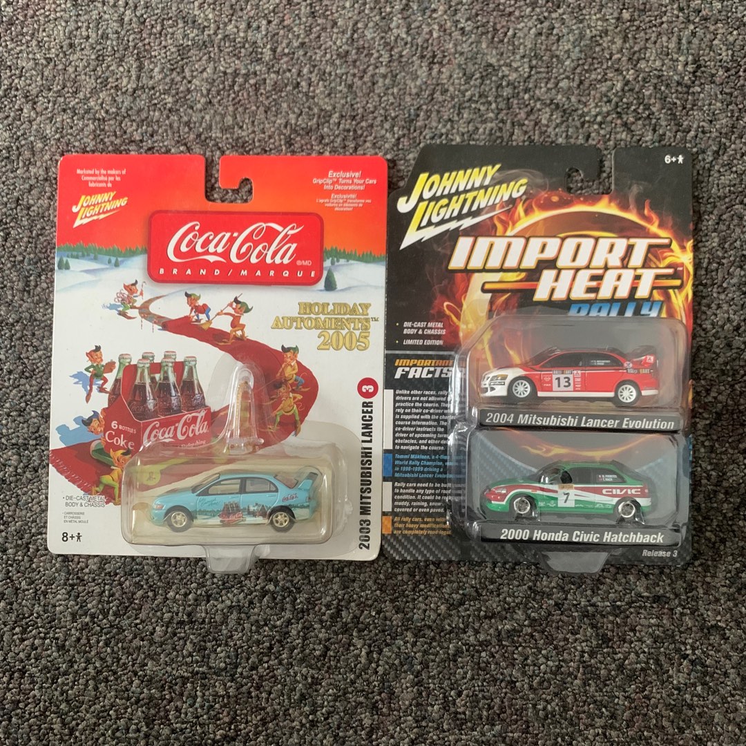 Evo 8 johnny lightning scale same as hotwheels, Hobbies & Toys, Toys ...