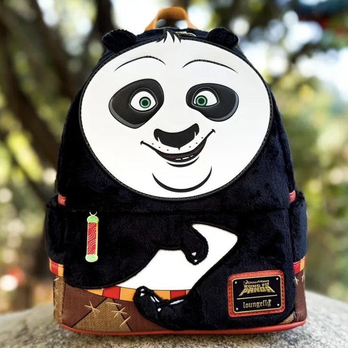 Exclusive Loungefly Kung Fu Panda Cosplay Backpack Bag, Women's Fashion ...